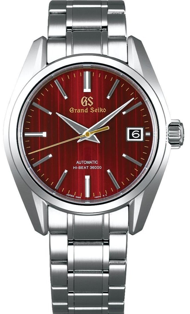 Grand Seiko Heritage Collection Automatic Hi-Beat Autumn Red Limited E ...