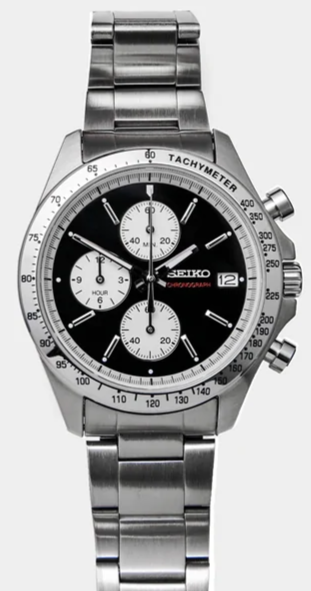 Seiko x Nano Universe Japan Limited Black-White Chronograph SZSJ005 ...
