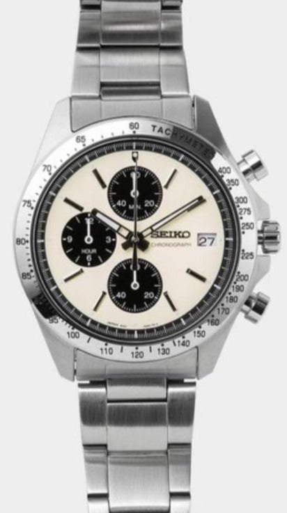Seiko x Nano Universe Chronograph Limited Edition White Dial SZSJ006 ...
